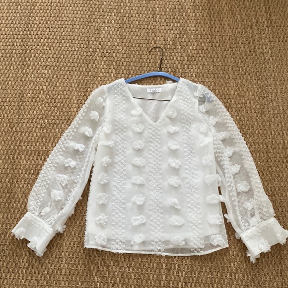 THML | Tops | Thml White Blouse | Poshmark